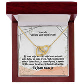 Voor de vrouw van mijn leven ketting | Eefje Elise